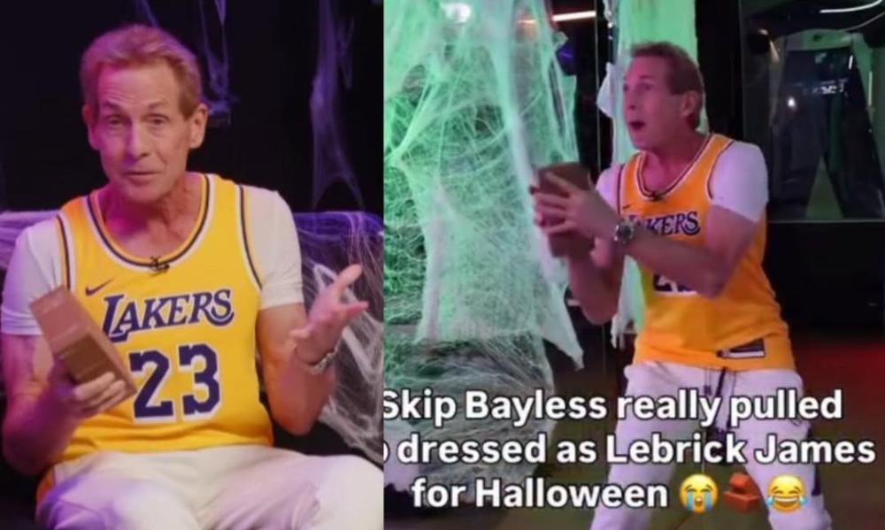 Скип Бэйлесс нарядился «Лекирпичом Джеймсом» на Хэллоуин - НБА ...